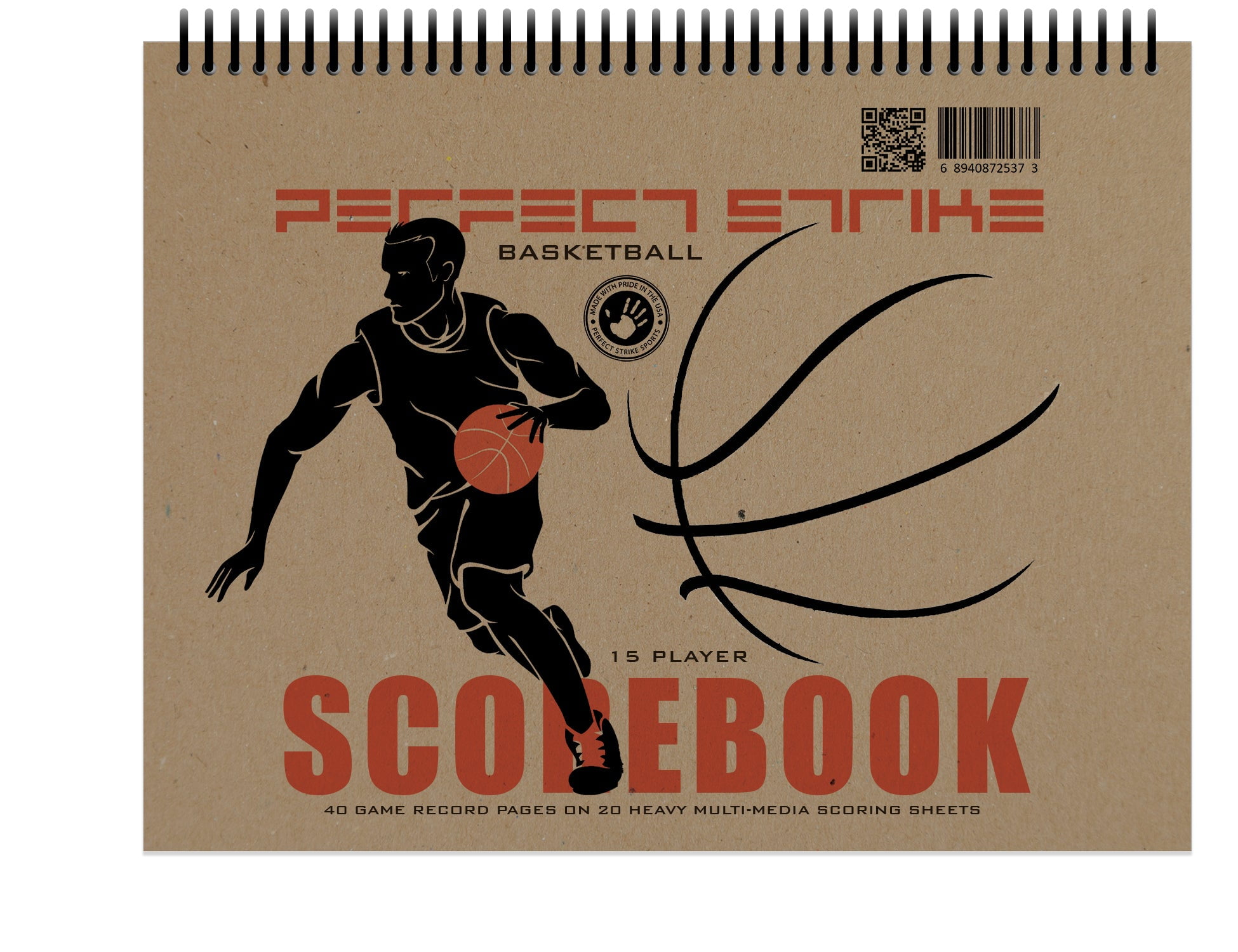 Perfect Strike Basketball Scorebook with Rules and Scoring Instructions ...