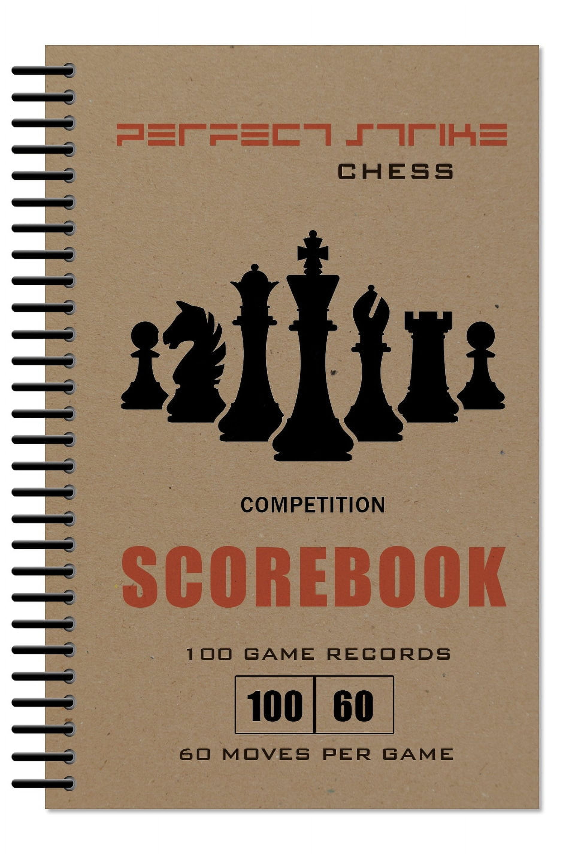 Perfect Strike Chess SCOREBOOK with Rules and Scoring Instructions ...