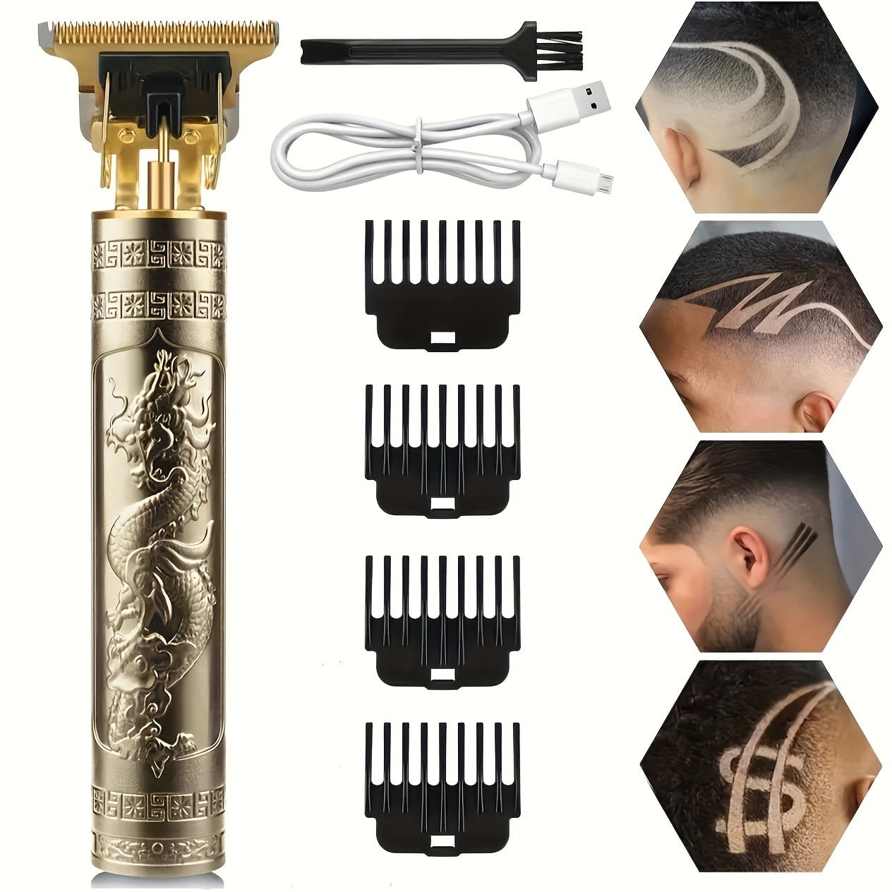 [Perfect Styling Tool] Men's Hair Clipper And Beard Trimmer ...
