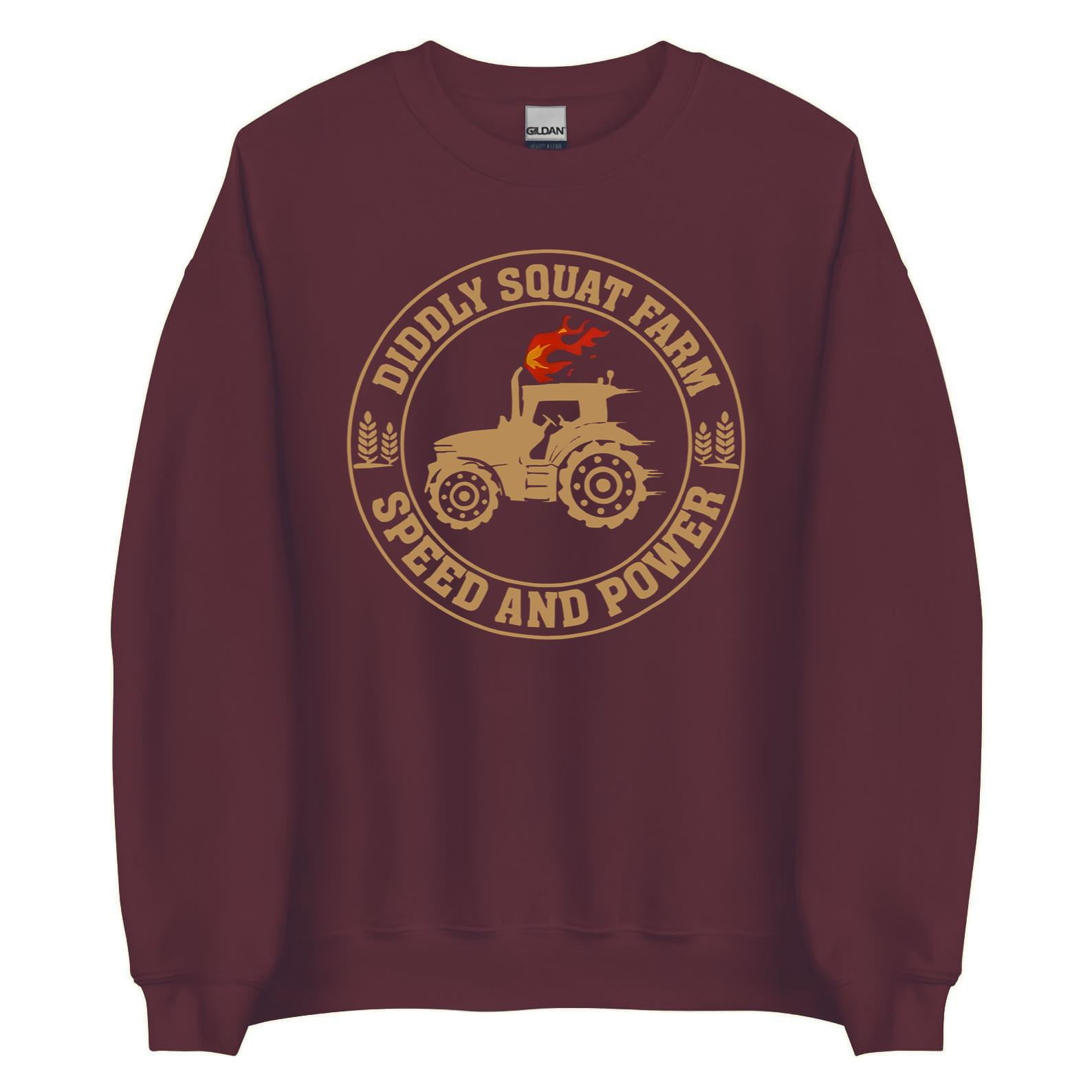 Perfect Tractor Design Diddly Squat Farm Speed And Power T-Shirt ...