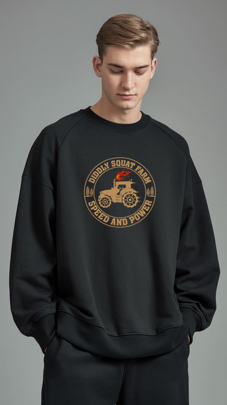Perfect Tractor Design Diddly Squat Farm Speed SWEATSHIRT, for men ...