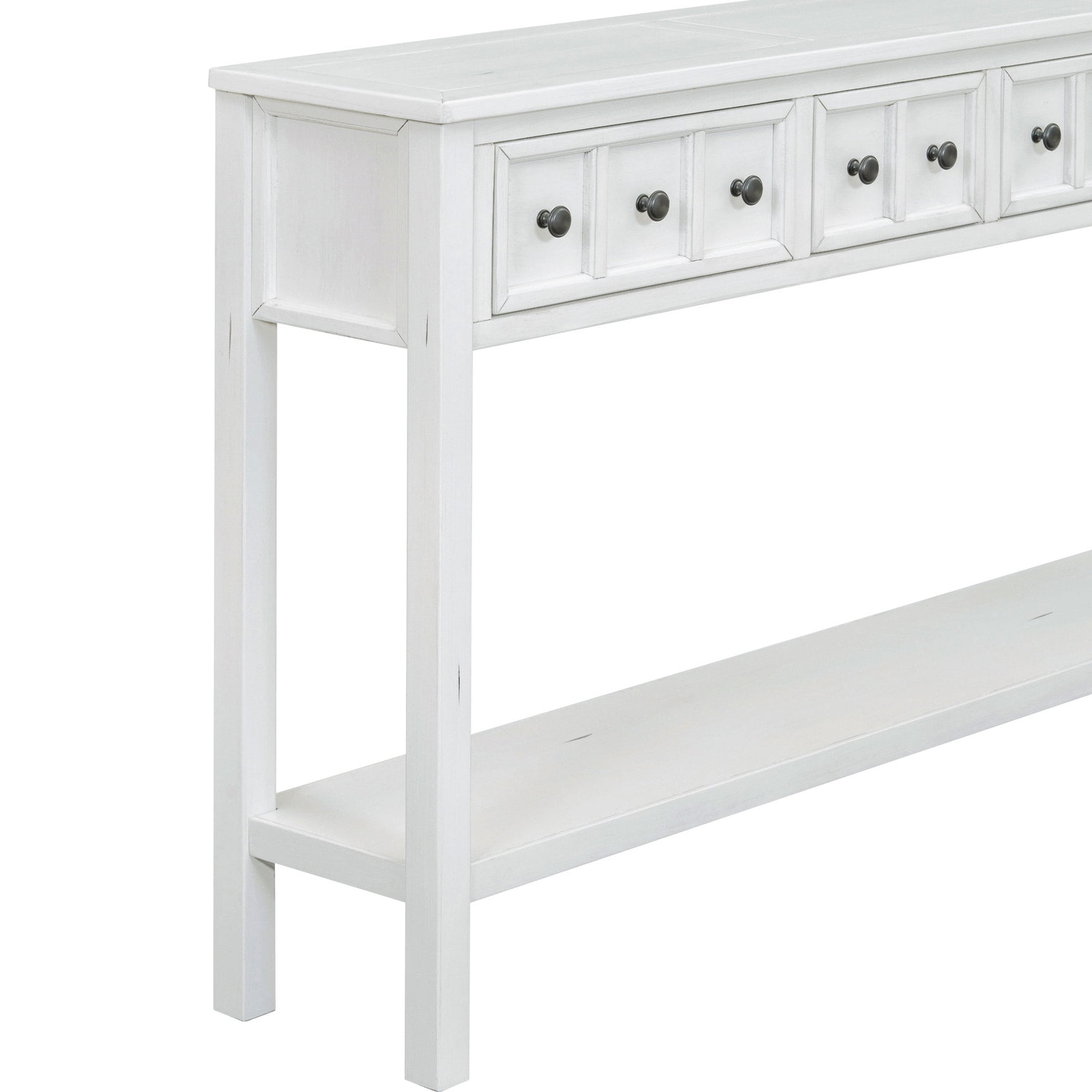 Perfect for Small Items - 60" Console Table for Storing Cables and ...