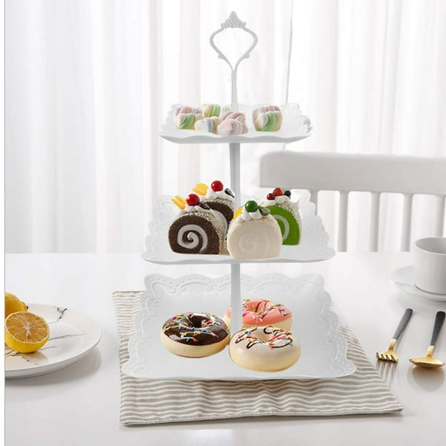 Perfect for Weddings, Birthdays & Dessert Displays Whimsical White ...