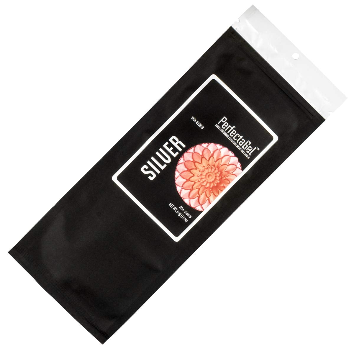 PerfectaGel Silver Gelatin Sheets (170 Bloom) - 20 Sheets - Walmart.com