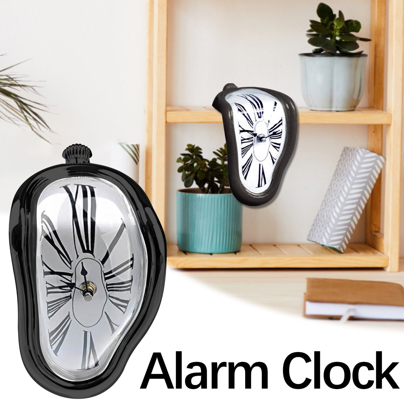 Perfectbot Melting Clock, Block-Type Twisted Clock,Melted Clock for ...