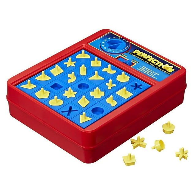 Hasbro Gaming Perfection Board Game, Multicolor, for Ages 5 and Up ...