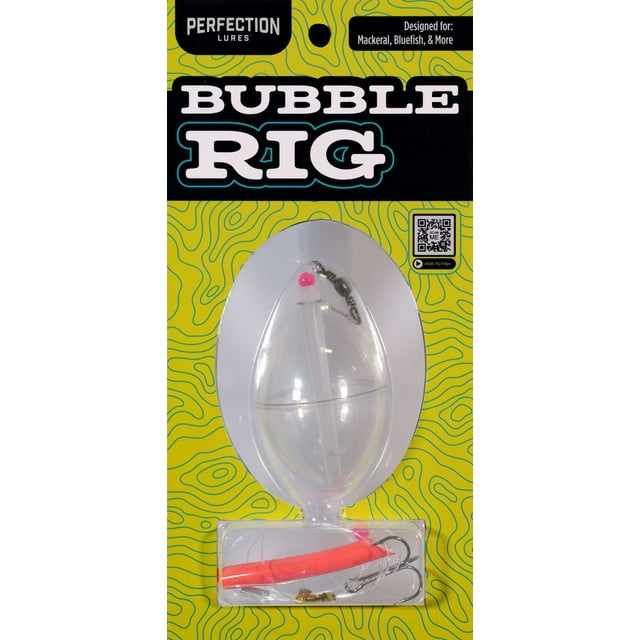 Perfection Lures, Bubble Rig, Orange, Saltwater Bait Ocean Fishing Top ...