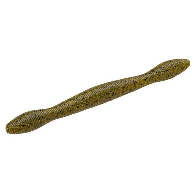 Perfection Lures Dudley's Wacky Worm Green Pumpkin Bass Bait 3 Pack ...