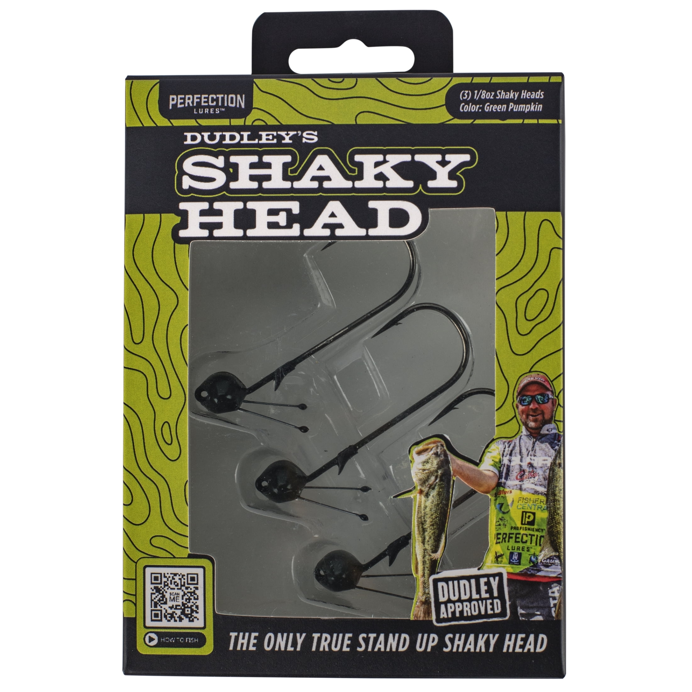 Perfection Lures Shaky Head Jig Hooks - Bass Fishing Gear - Walmart.com