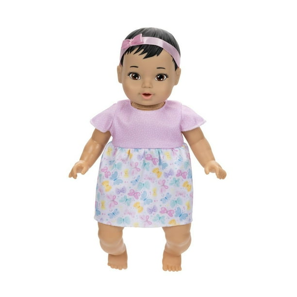 Perfectly Cute Basic 14" Girl Baby Doll - Dark Brown Hair, Brown Eyes ...