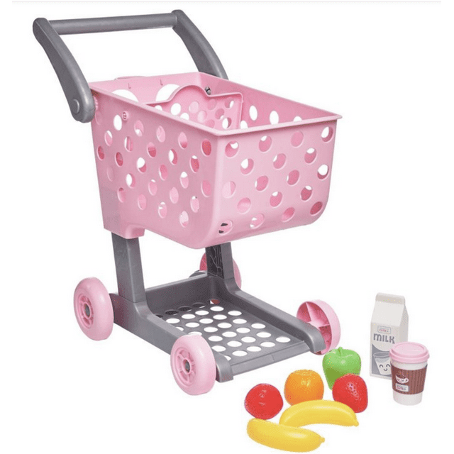 Perfectly Cute Kids Shopping Play Grocery Cart Toy for Toddlers and ...