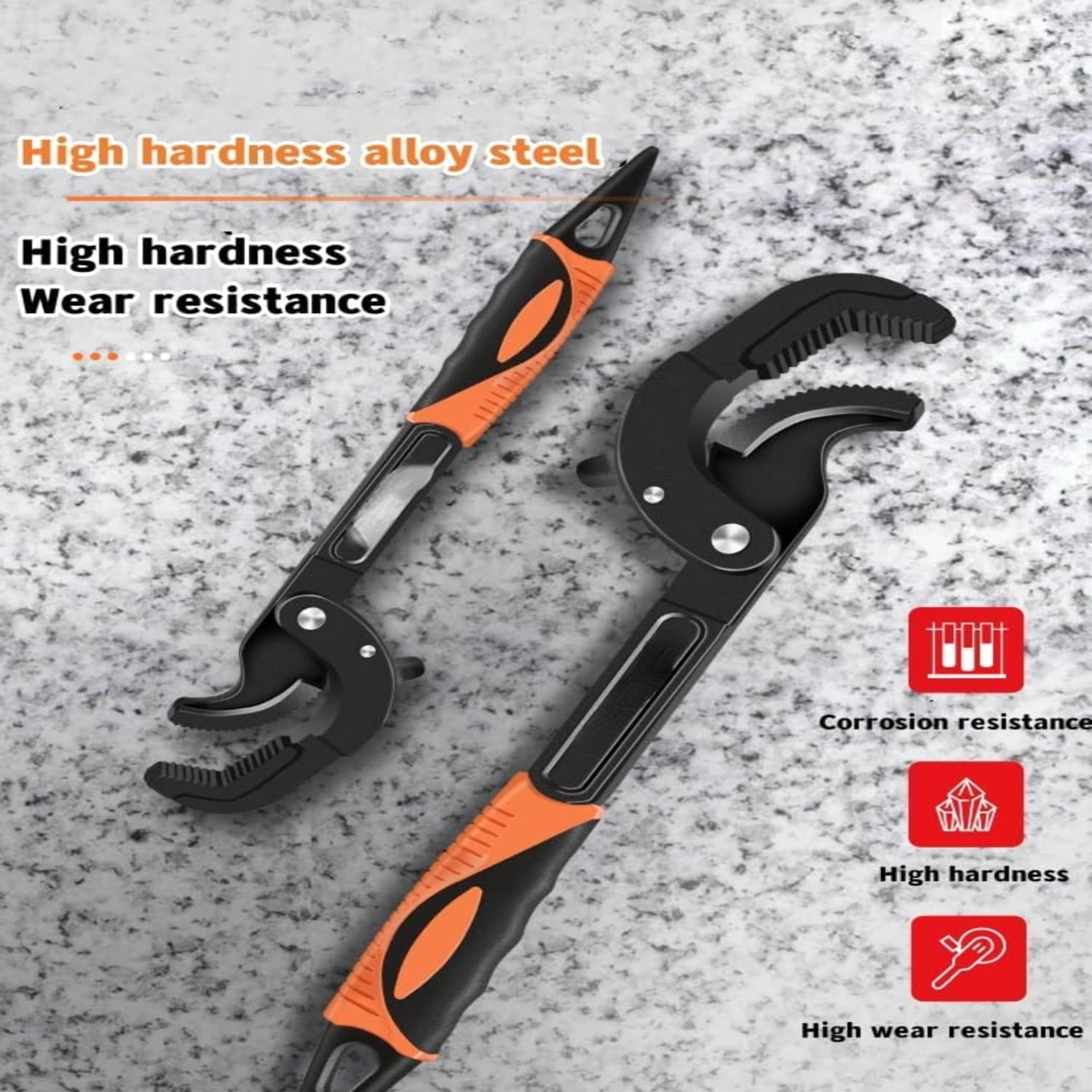 Perfectly Designed Adjustable Large and Small Three-Sided Toothed ...