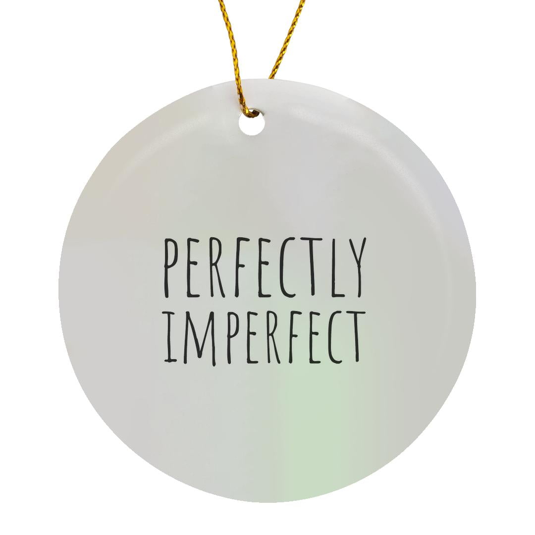 3drose, Perfectly Imperfect. Thin Black Lettering on a White Background ...