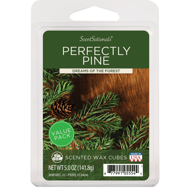 ScentSationals Perfectly Pine Scented Wax Melts, 5 oz - Ideal for Warmers - Walmart.com