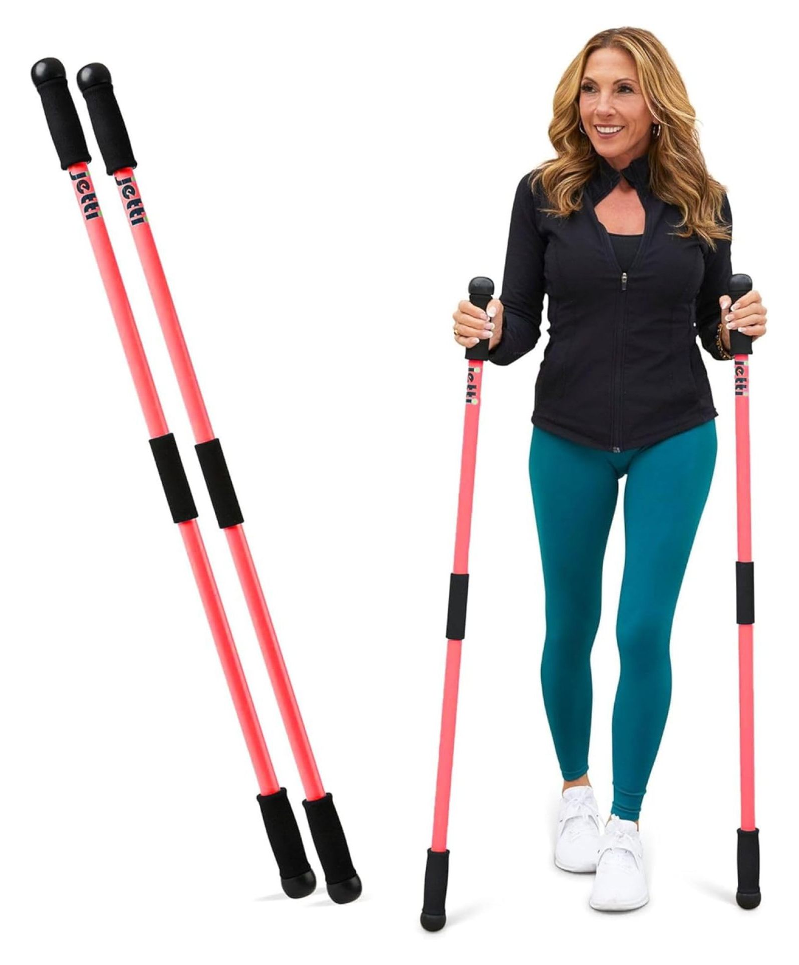 Perfectly Weighted Walking Poles Transform Walk into Full-Body Workouts ...