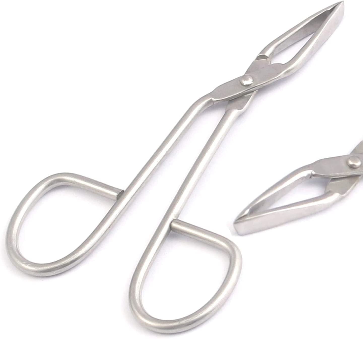 Ziediop Slant Tip Tweezer with Easy Scissor Handle, Precise Eyebrow and ...