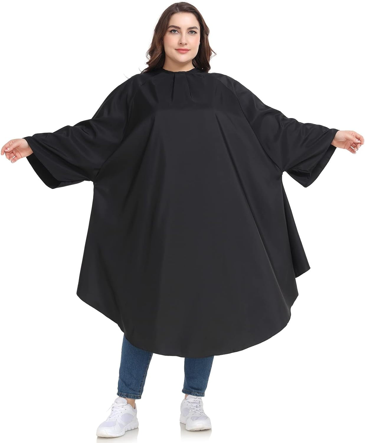 Perfehair Professional Salon Cape with Sleeves - Large & Long Hair ...