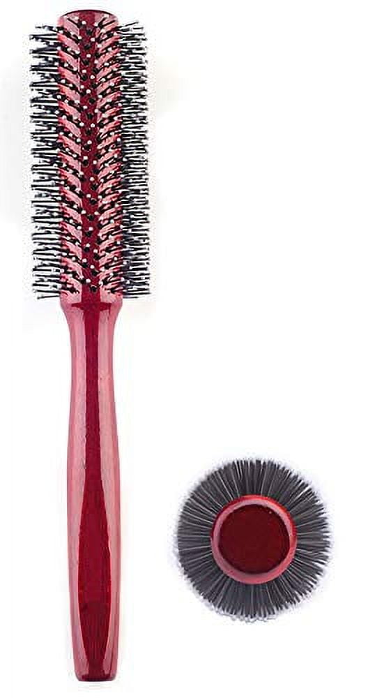 Perfehair Small Round Hair Brush, 1.6 Inch, Soft Nylon Bristles, Heat ...