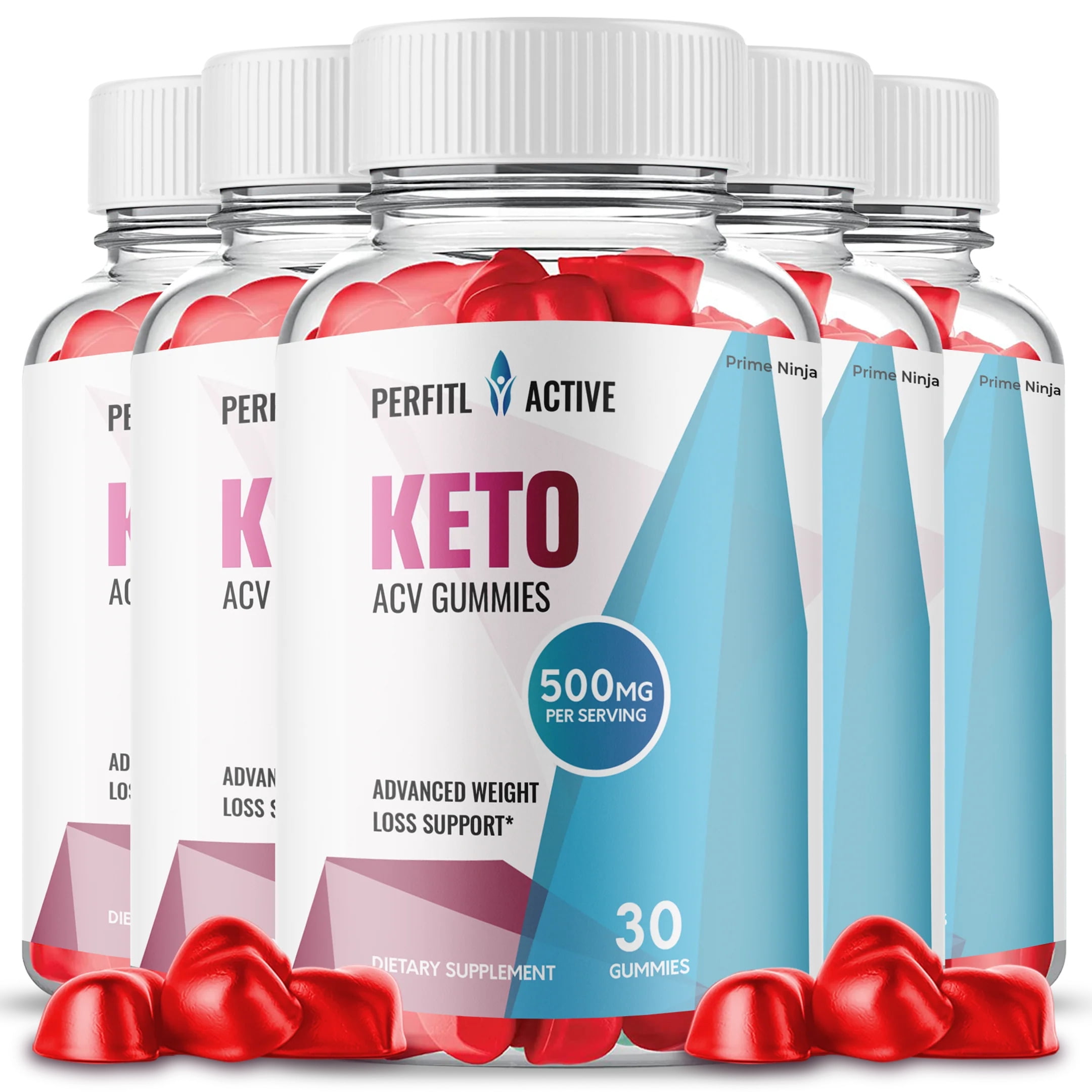 Perfitly Active Keto ACV Gummies, Maximum Strength, Apple Cider Vinegar ...