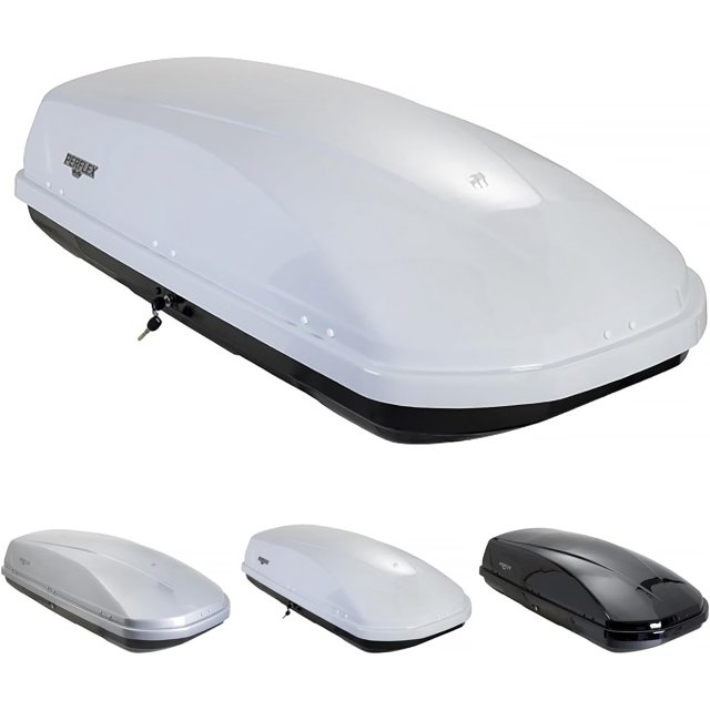 Perflex Journey Roof Cargo Box Carrier 14.8 Cubic Feet Car Top Mount ...