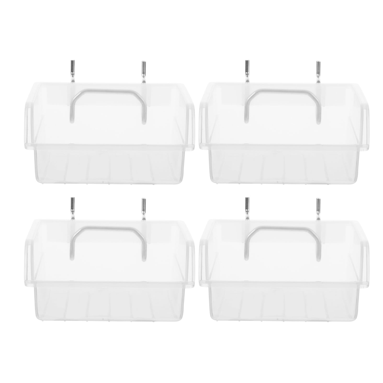 4pcs Pegboard Bins for Garage Organization Wall Utility Storage ...