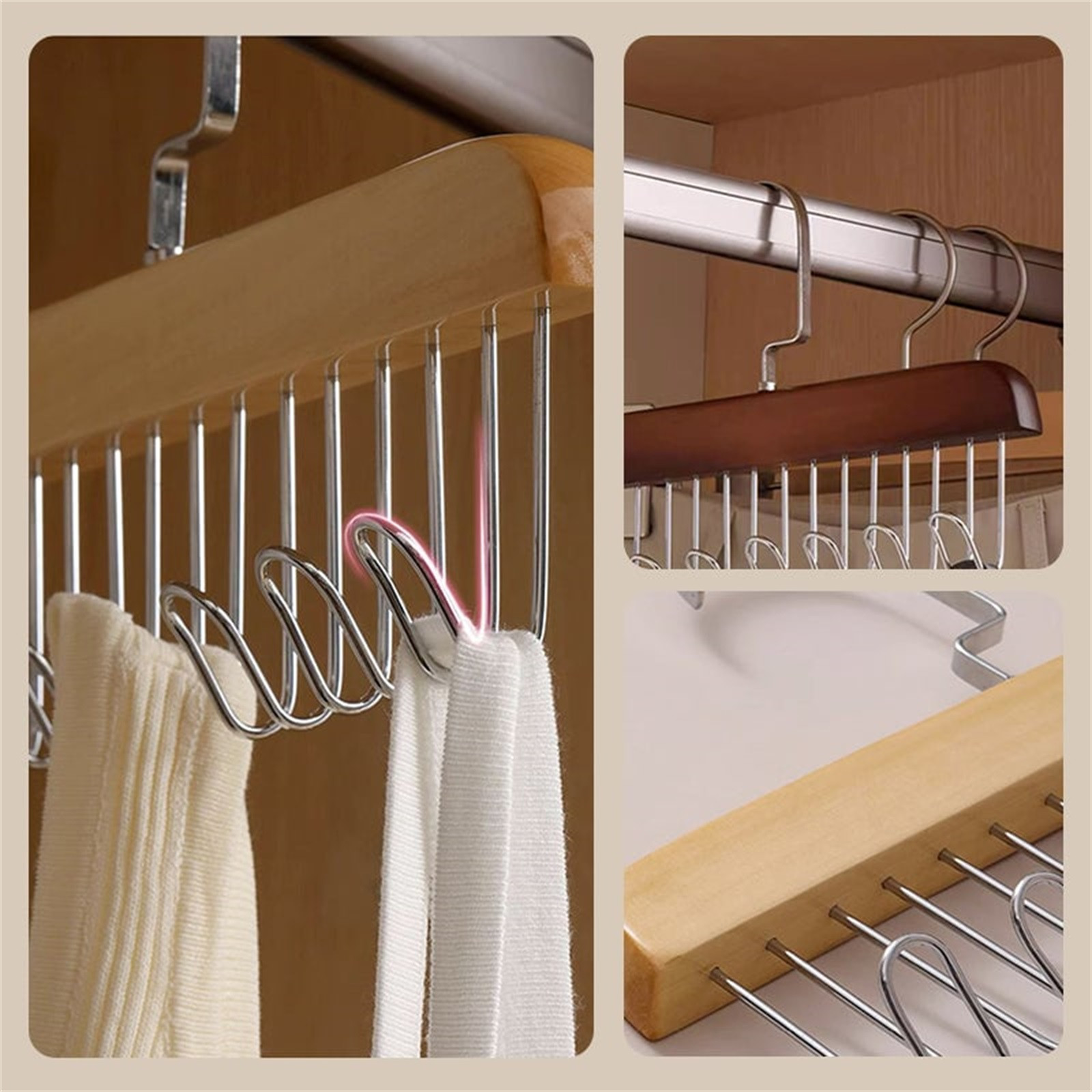 Perforated Clothes Rack Storage Artifact Balcony Folding Clothes Rack ...