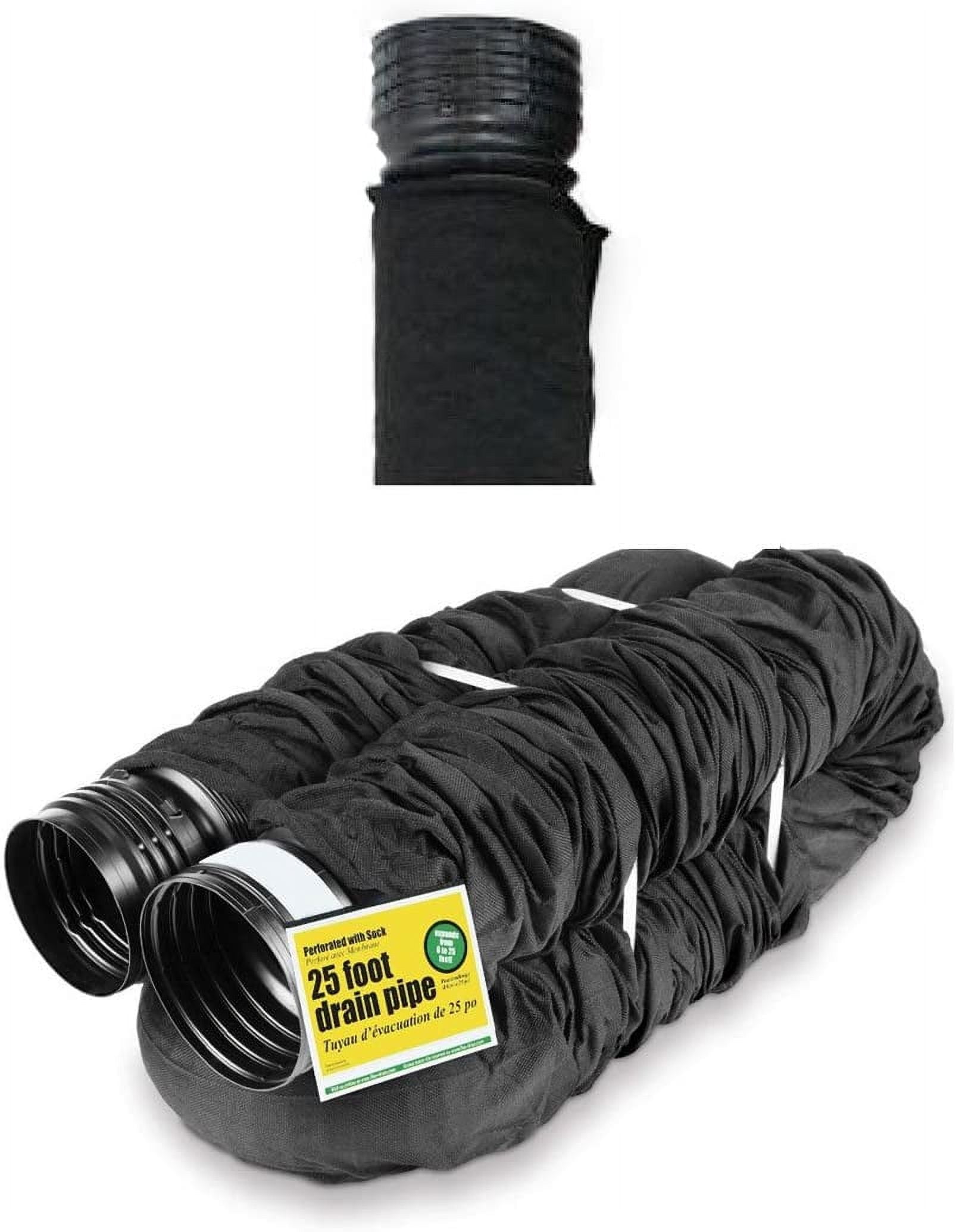 Perforated Corrugated Expandable Flexible Landscape Drain Pipe with ...