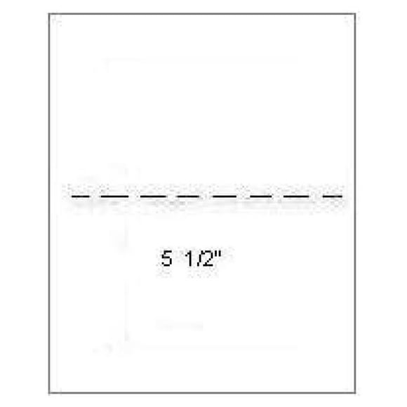 Perforated Printer Paper