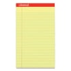 TOPS Legal Pad, 50 Sheets, 8.5x14, Wide/Legal Rule, Perforated, Canary ...