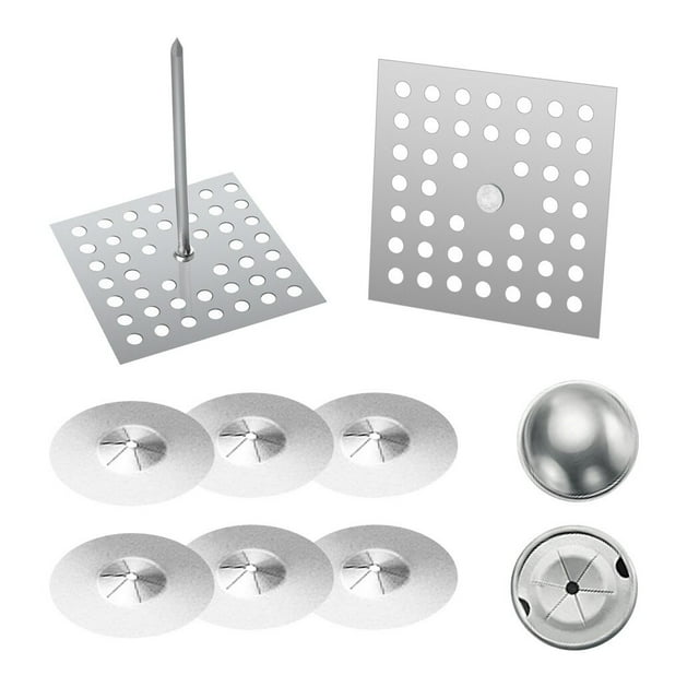 Perforated Self Stick Insulation Pins, 150pcs Insulating Nails, 1.5 ...