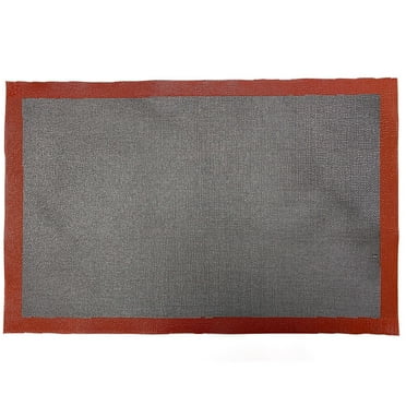 Leaveforme Red Pyramid Pan Nonstick Silicone Baking Mat Mould Cooking ...