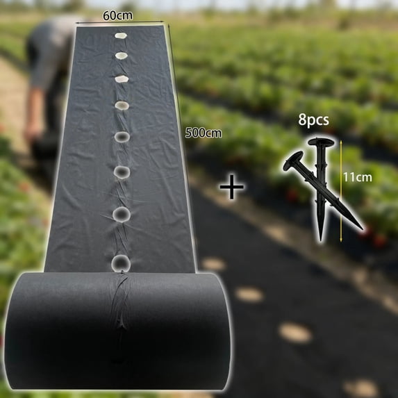 Perforated Weed Barrier Fabric Kit - Walmart.com