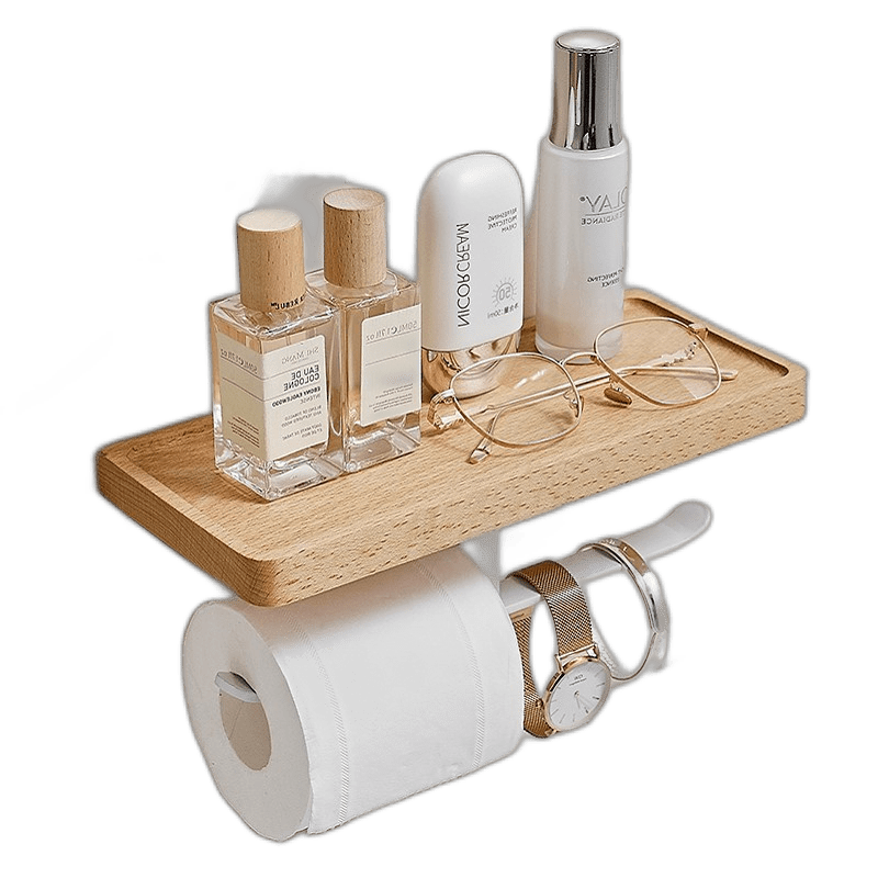 Perforation Free Bathroom Tissue Box Shelf Toilet Creative Japanese