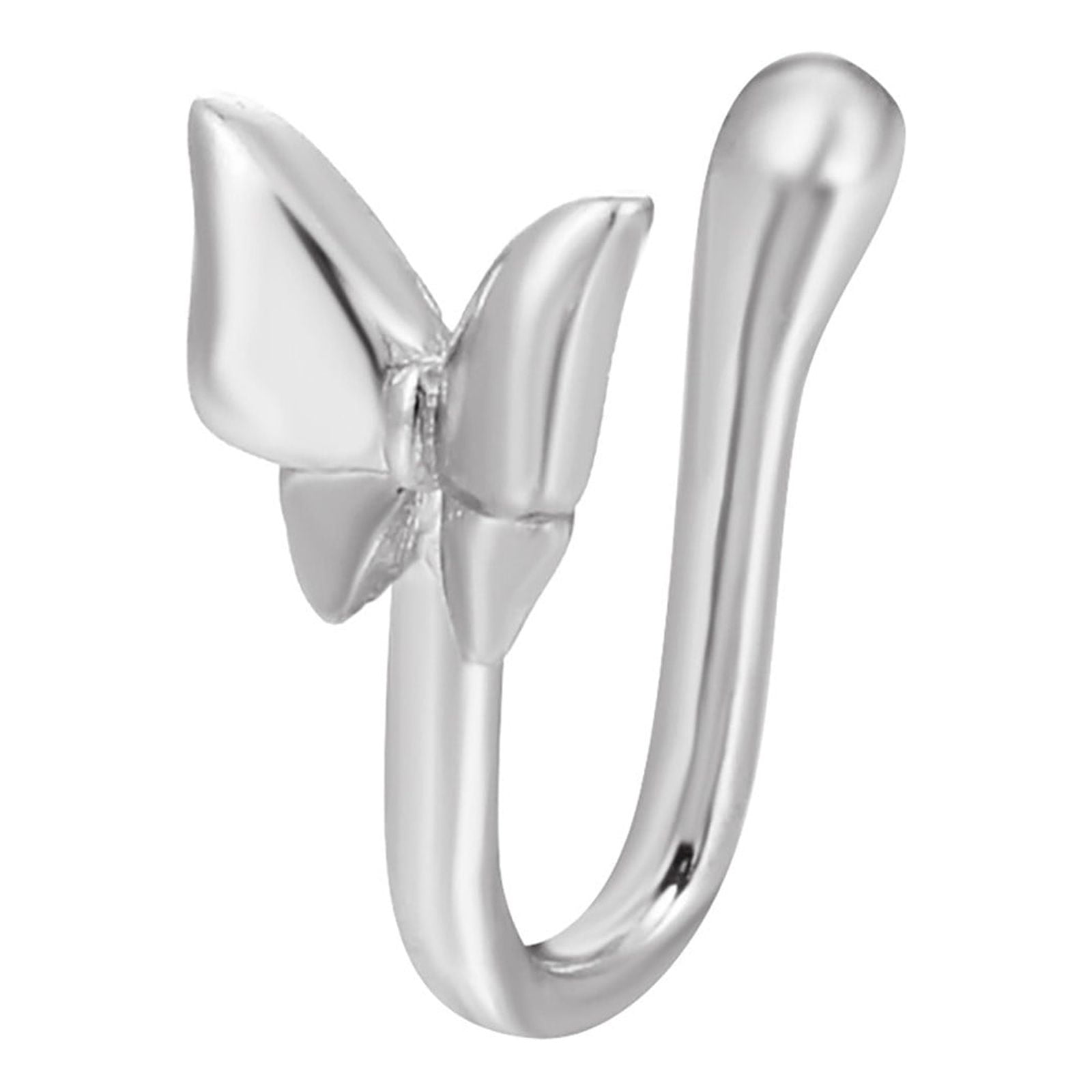 Perforation Free Nose Ring Series Piercing Jewelry Clip Nail Nose Punk ...