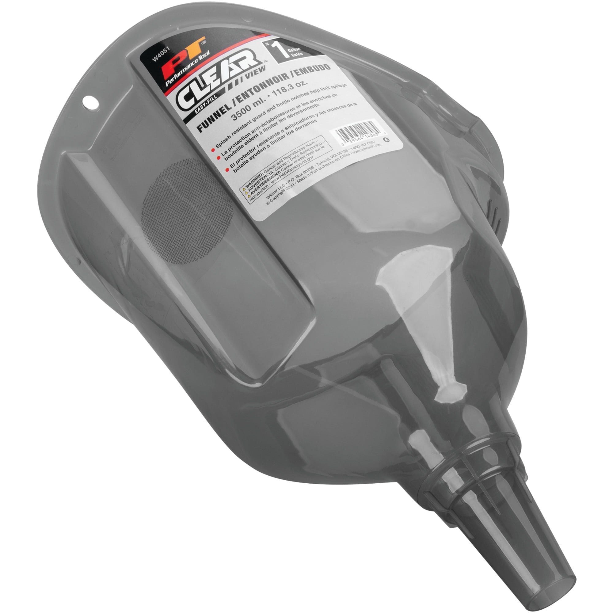 Performance Tool W4051 Clear View Easy-Fill Funnel - 1 Gallon ...