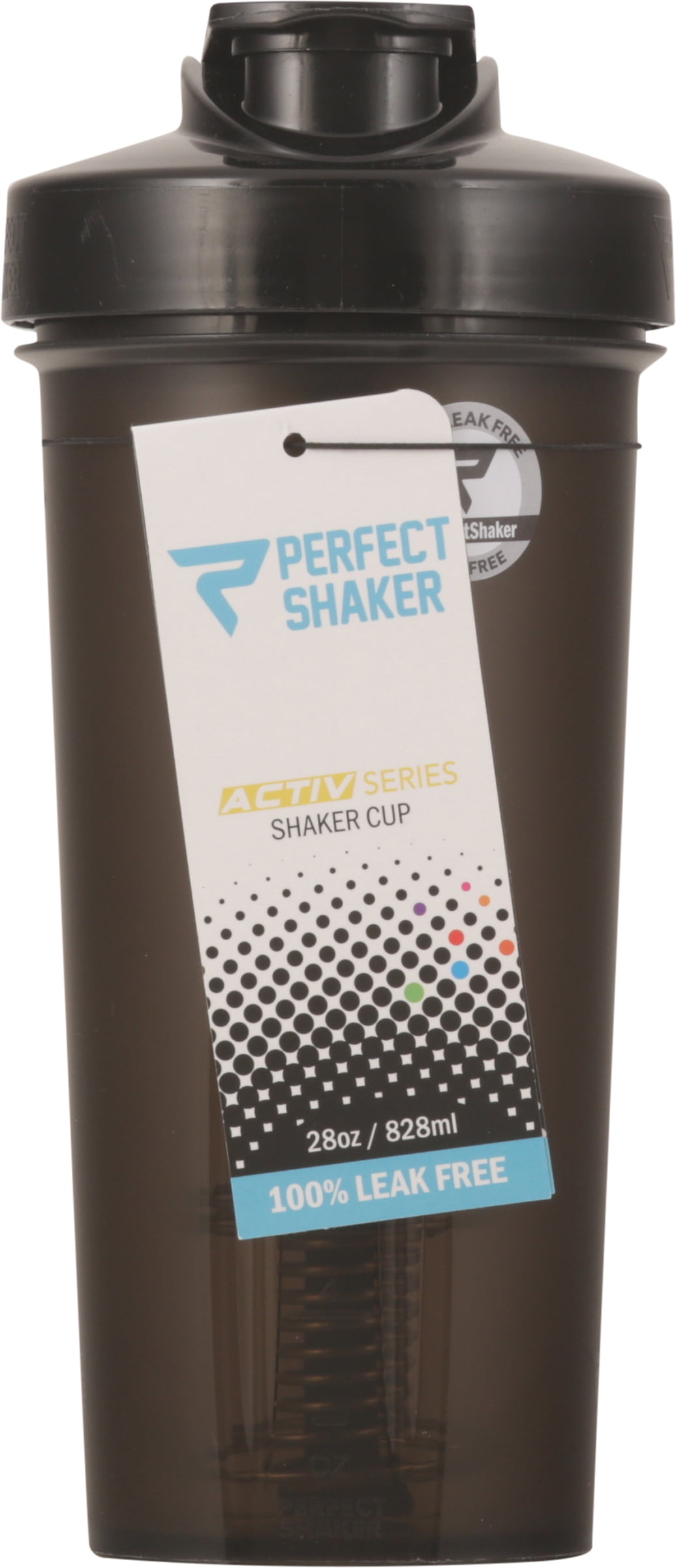Performa - Black Perfect Shaker Bottle for Gym Fitness, Protein Drinks ...