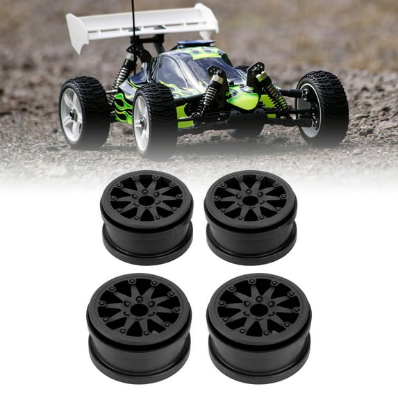 Performance 2.2" Nylon RC Wheel Rims, Easy Install For 1/10 Scale ...