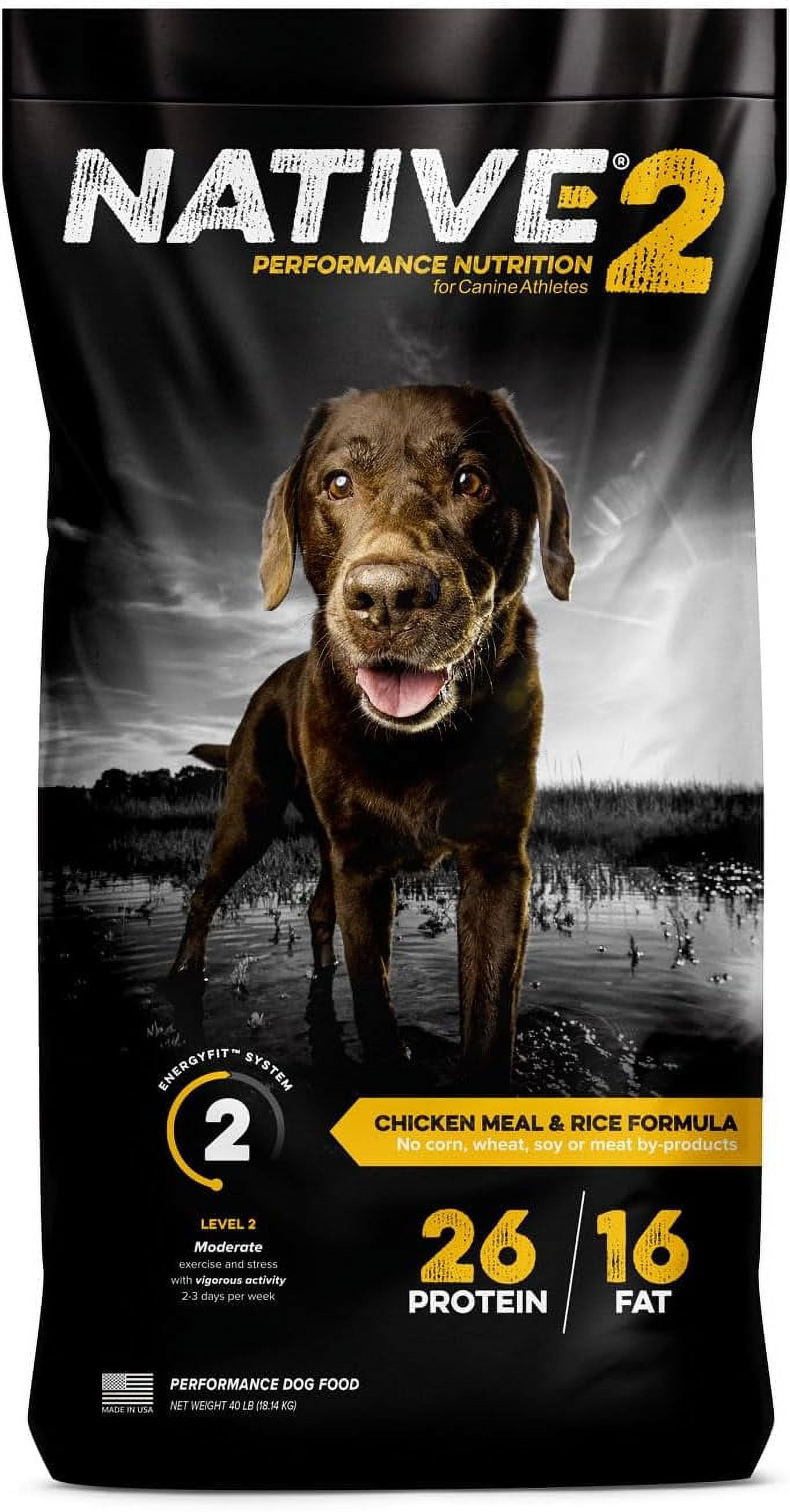 Performance Dog Food | Chicken Meal And Rice Formula | No Filler Or Bi ...