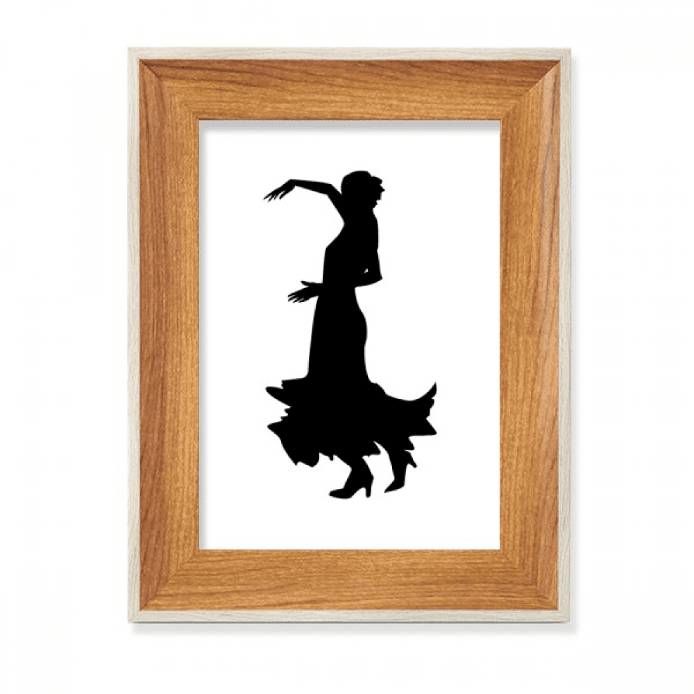 Performance Folk Dance Dancer Desktop Wooden Photo Frame Display ...