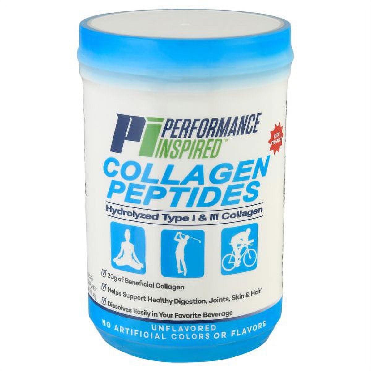 Performance Inspired Nutrition - Hydrolyzed Collagen Peptides Protein ...