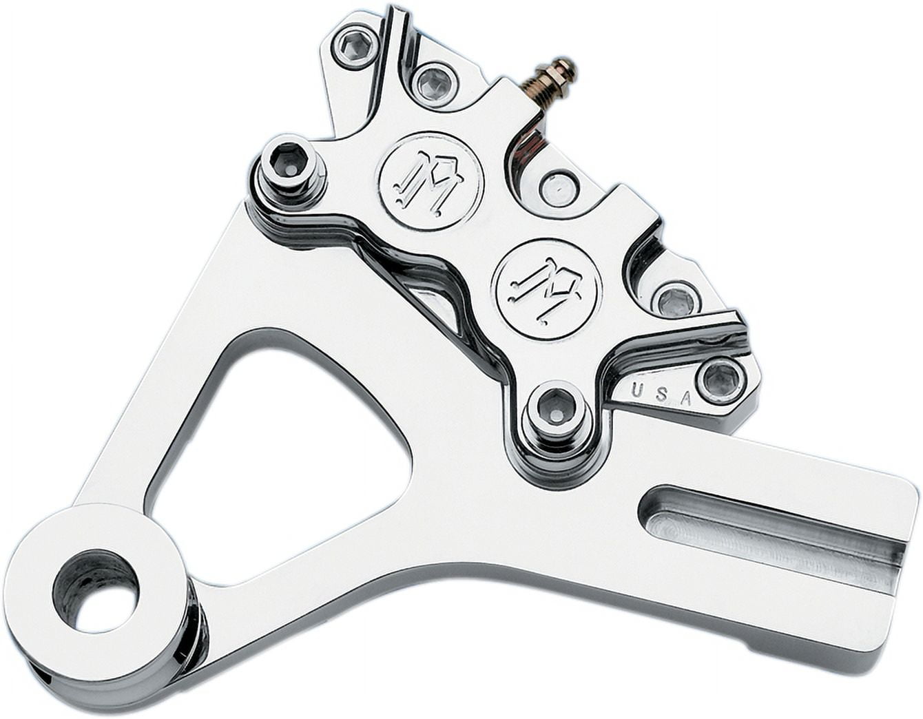 Performance Machine Classic Rear Brake Caliper Kit Chrome 11.5" 1283 ...