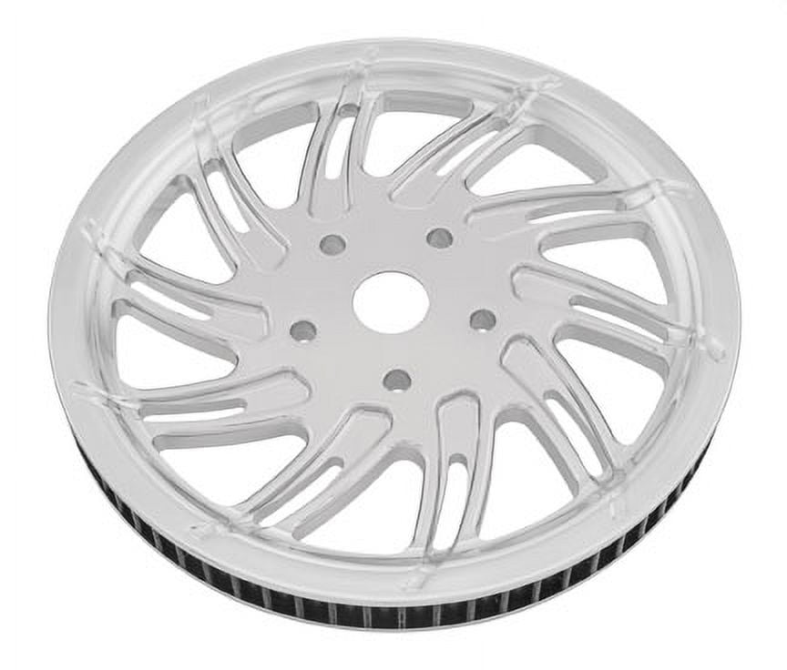 Performance Machine Pulleys Chrome 70T x 1-1/2" Supra 0093-0070SUPL-CH ...