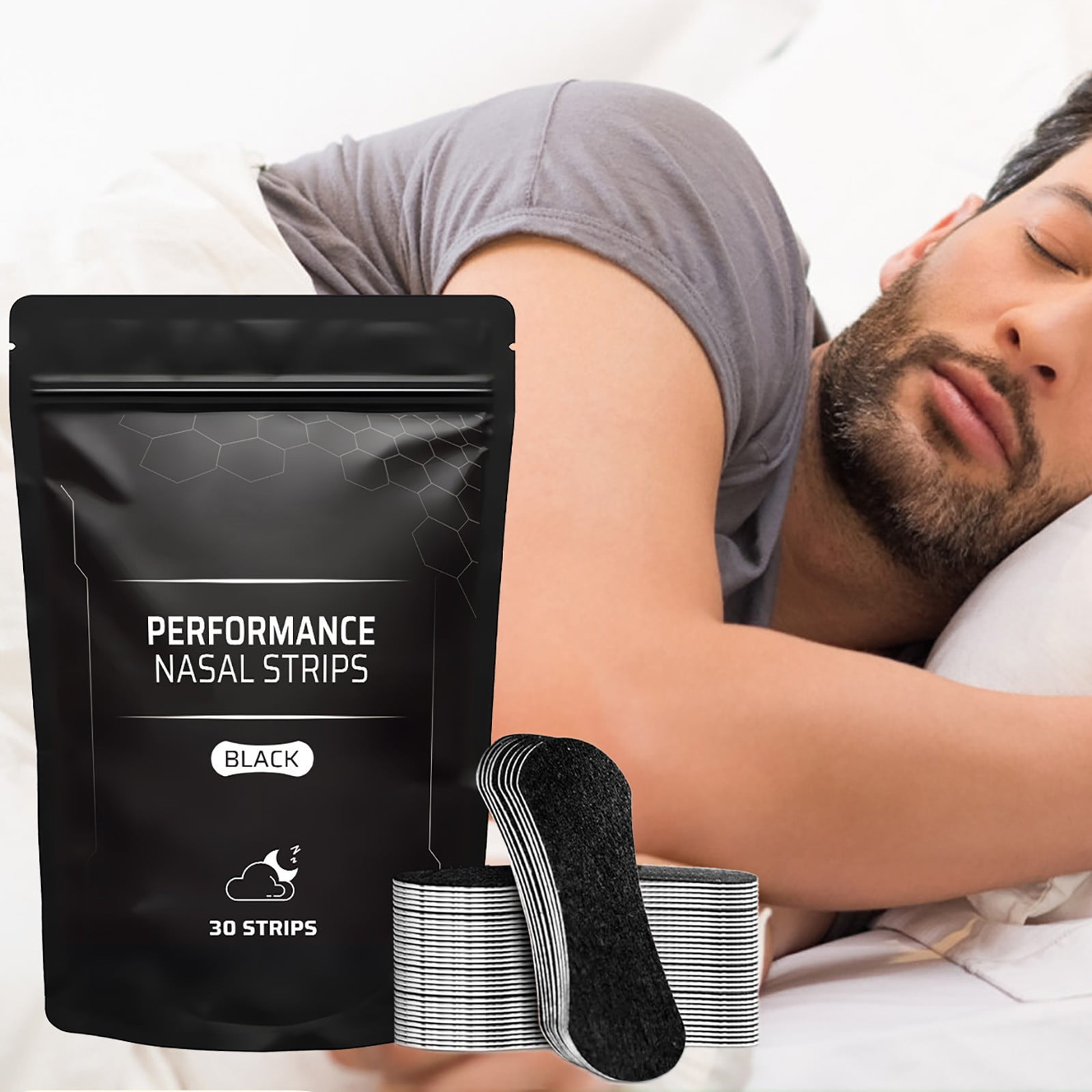 Performance Nose Strips for Breathing, Oil & Sweat Proof Adhesive ...