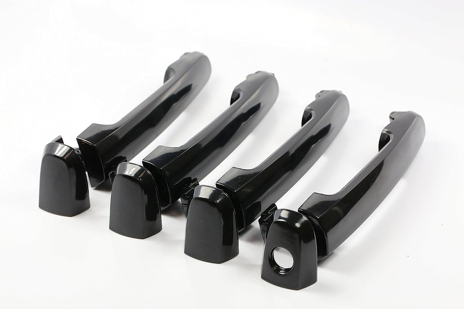 Performance PFM-412953 Smooth Black Set of 4 Exterior Outside Door ...
