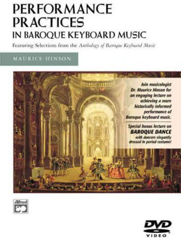Performance Practices in Baroque Keyboard Music (DVD), Warner Brothers ...