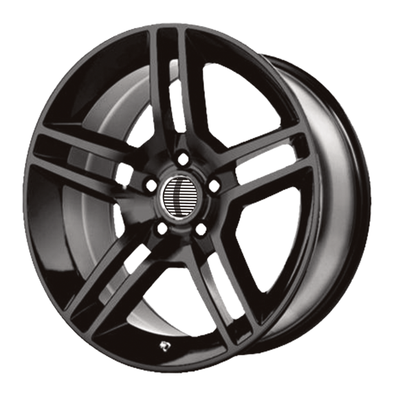 Performance Replicas Cast Aluminum Rim PR101 18X10 5X4.5 G-BLK 24MM ...