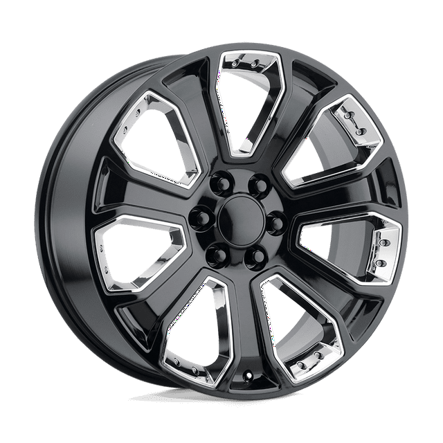 Performance Replicas Cast Aluminum Rim PR113 22X9 6X5.5 G-BLK CHR ACC ...