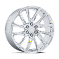 Performance Replicas Cast Aluminum Wheel PR213 22x9 6x5.5 CHROME 28mm ...
