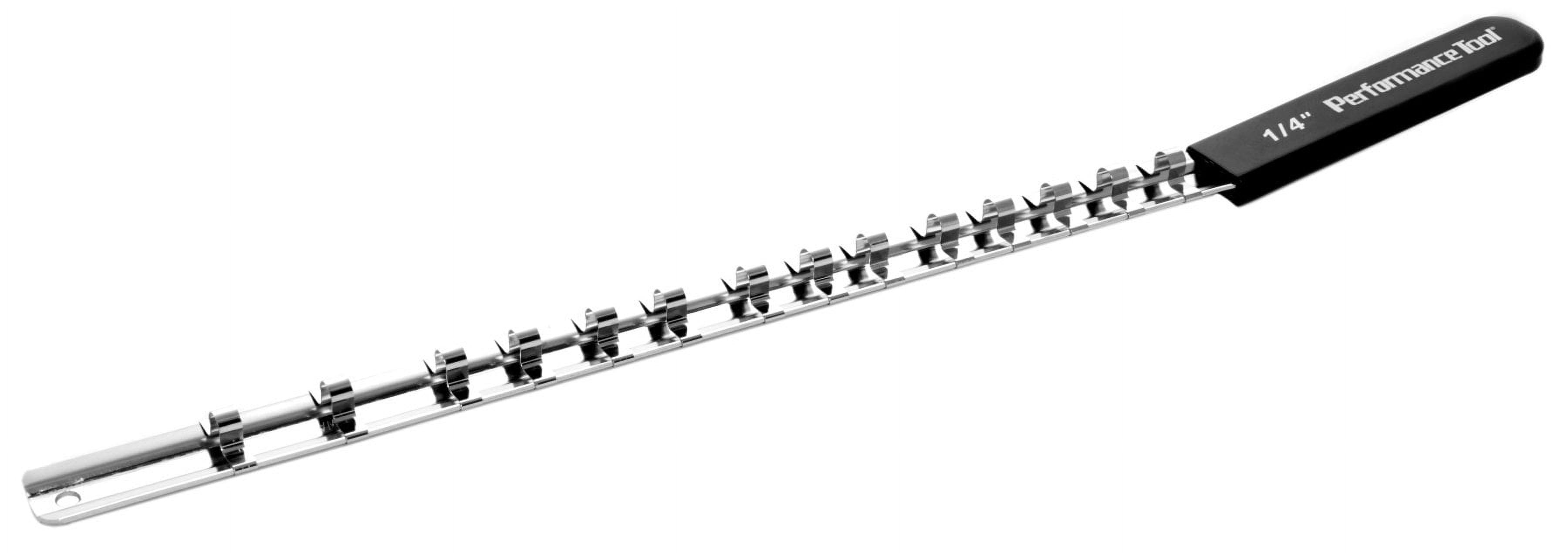 Performance Tool 1/4" Dr Socket Rail (W36000) - Walmart.com