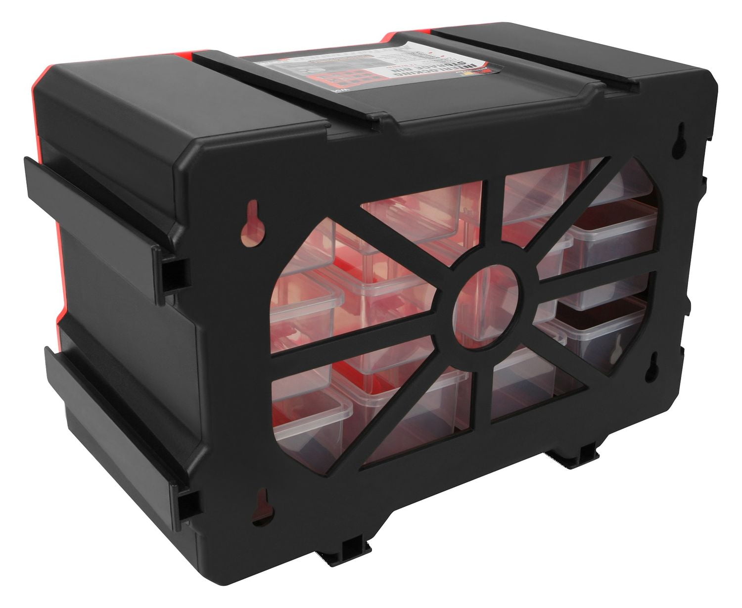 Performance Tool W5912 12-Drawer Interlocking Storage Cabinet with Ball ...